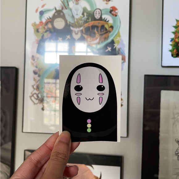 Manga | Design | Studio Ghibli Spirited Away No Face Sticker | Poshmark